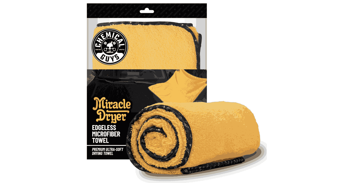 Prosop uscare auto din microfibre ChemicalGuys MIRACLE DRYER MICROFIBER ...